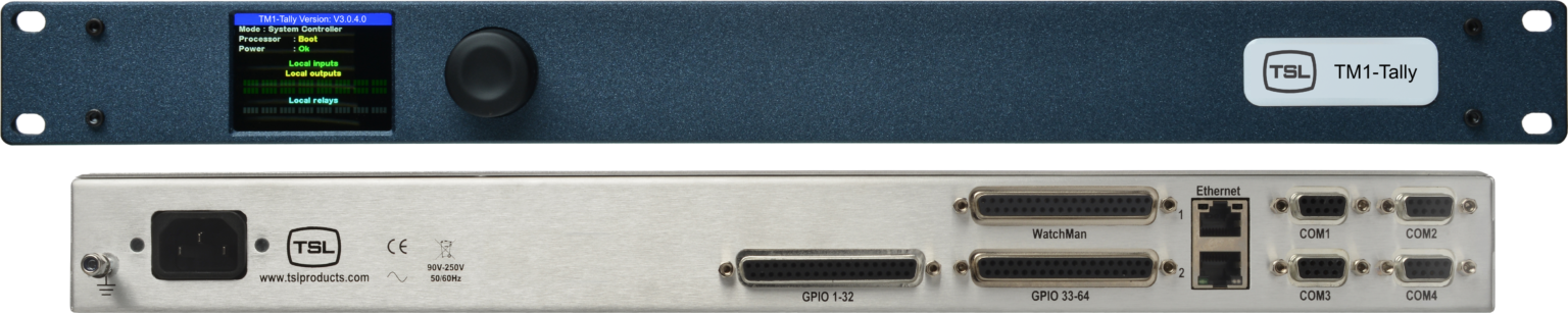 TSL's TM1-Tally boasts big broadcast control - pro360