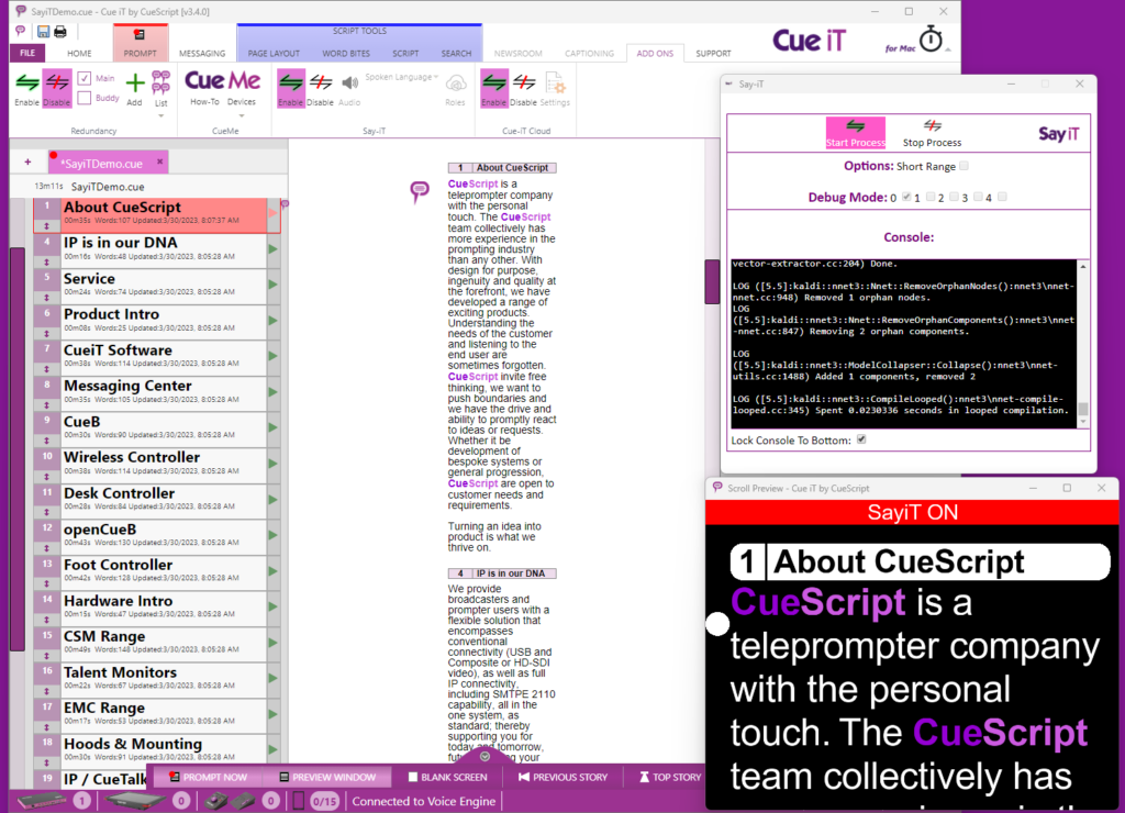 CueScript takes remote production to the next level at IBC 2023 - pro360