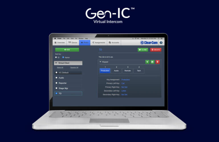 Clear-Com Announces Gen-IC Virtual Intercom is Now Ready to Ship ...